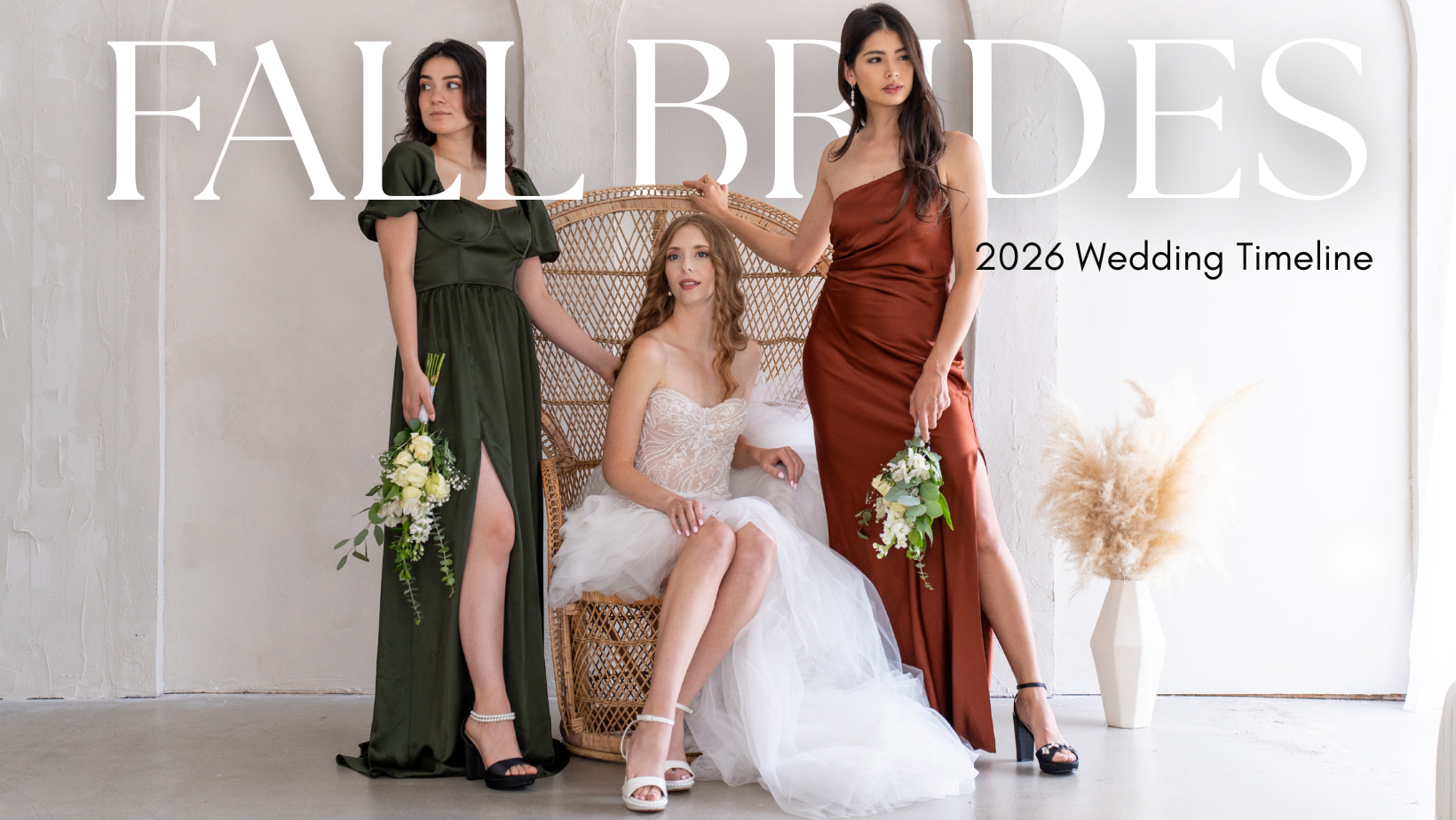 Fall 2026 Brides: Your Wedding Shoe Timeline Starts Now – Kailee P. Inc.