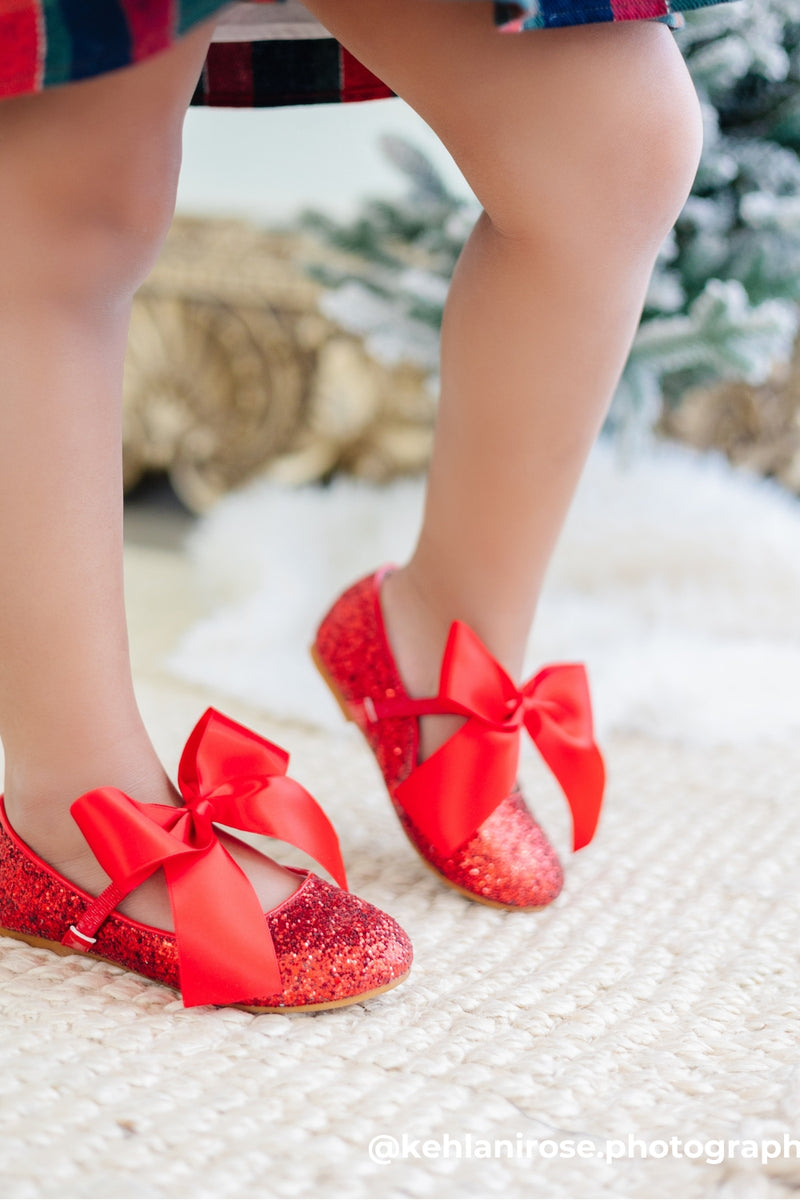 Red Shoes For Girls, Halloween Shoes, Holiday and Flower Girls Shoes ...