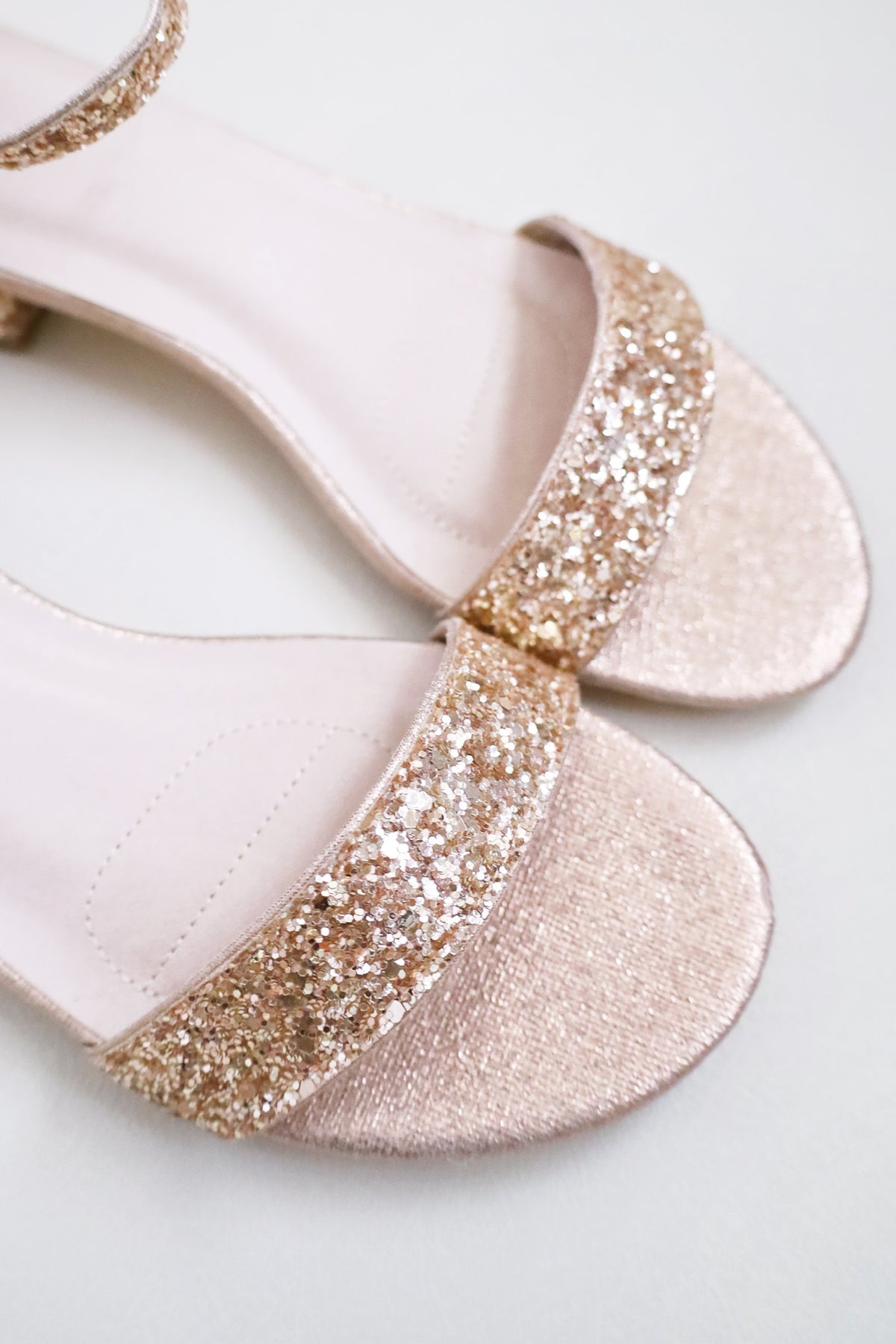 Women Rose Gold Shoes, Bridal Shoes, Bridesmaids Shoes, Prom Shoes ...
