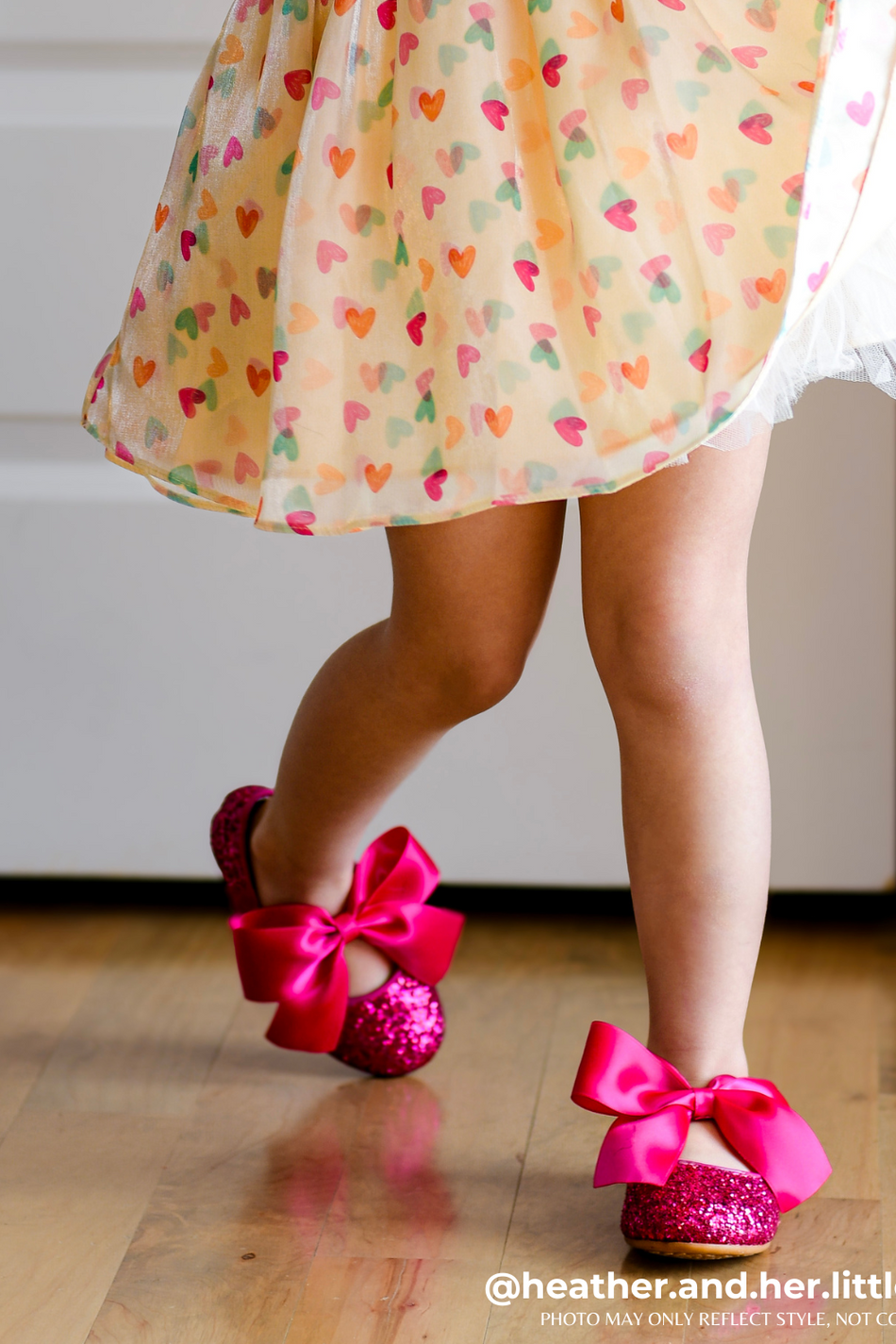 Kids Pink Shoes, Flower Girls Shoes, Birthday Shoes, Glitter Flats ...