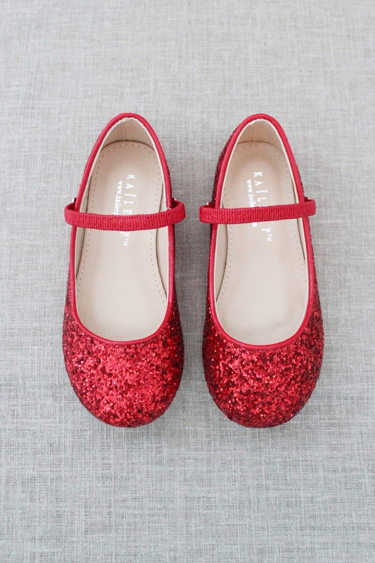 Red Shoes For Girls, Halloween Shoes, Holiday and Flower Girls Shoes ...