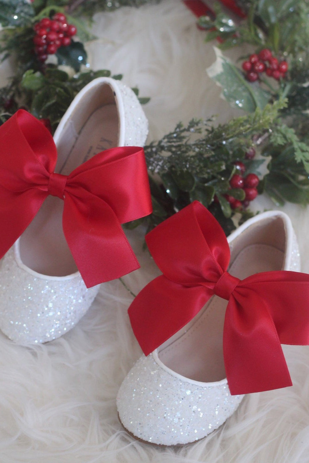 Red Shoes For Girls, Halloween Shoes, Holiday and Flower Girls Shoes ...