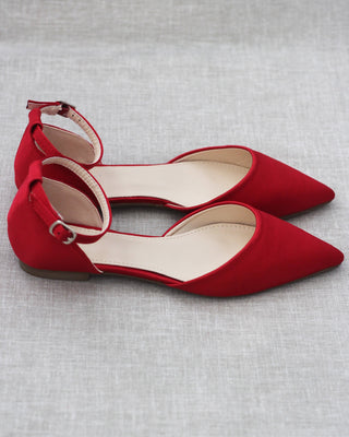 Women Red Shoes, Bridesmaids Shoes, Special Occasion Shoes, Prom Shoes ...